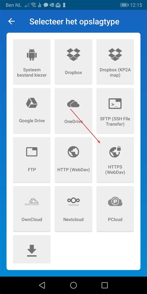 Ability To Load The Keepass File Via Webdav With Own Certificate