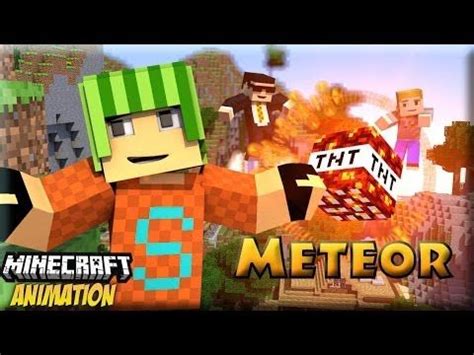 Minecraft Animation Falling Meteor In Minecraft W Bodil And Kenny Minecraft Mods