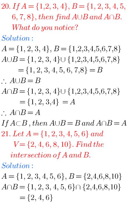 Ssc Maths Solutions For Setsssc Mathematics Solutions For Chapter 2