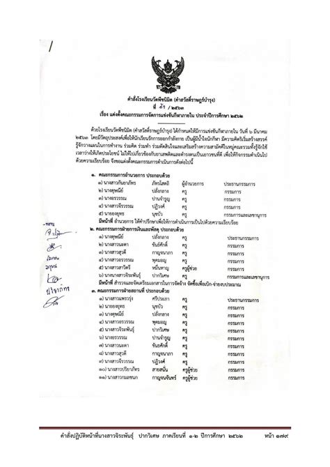 คำสั่งการปฎิบัติงานปีการศึกษา 2562 Jira5725 หน้าหนังสือ 179 พลิก Pdf ออนไลน์ Pubhtml5