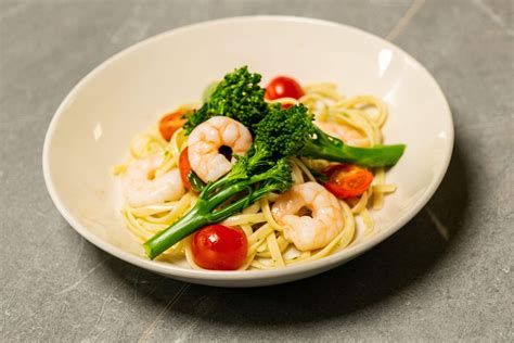 King Prawn Linguine Greens