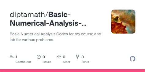 Github Diptamathbasic Numerical Analysis Codes Basic Numerical