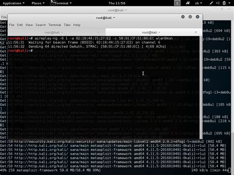 Wifi Sniffing Packet On Wireless Connection Airodump Ng