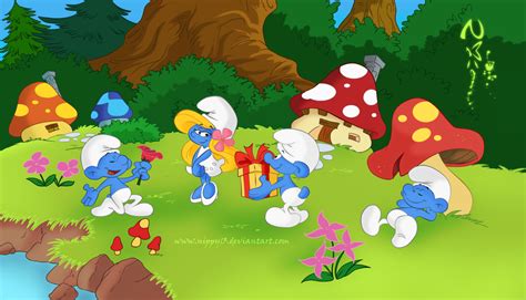 The World Of Smurfs By Nippy13 On Deviantart
