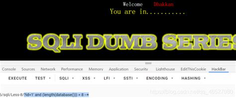 sqli labs靶场8关（布尔盲注） 异或 布尔盲注 csdn博客