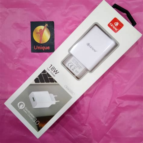 Genai Adapter Fast Charge 18w Shopee Malaysia
