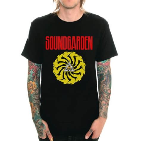 Soundgarden Heavy Metal Rock Print T Shirt Wishiny
