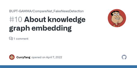 About Knowledge Graph Embedding Issue BUPT GAMMA CompareNet FakeNewsDetection GitHub