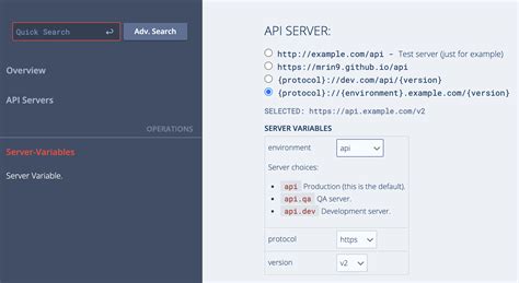 Where To Expand Server Variables · Issue 1550 · Redoclyredoc · Github