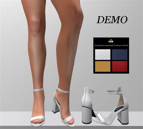 Second Life Marketplace Maitreya Ankle Strap Heels Demo 5 Min