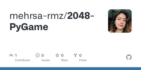 GitHub Mehrsa Rmz 2048 PyGame