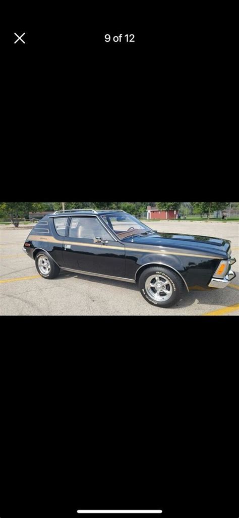 1972 Amc Gremlin 3 8 Hatchback Black Rwd Automatic X For Sale