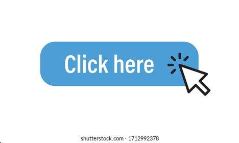 Click Here Button Arrow Pointer Clicking Stock Vector Royalty Free