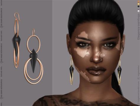 Liza Earrings V2 The Sims 4 Catalog