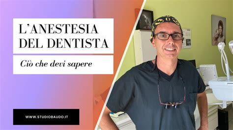 ANESTESIA DAL DENTISTA Tutto ciò che devi sapere YouTube