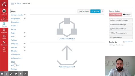 Setting Up Your Classroom In Canvas Lms Part I Youtube