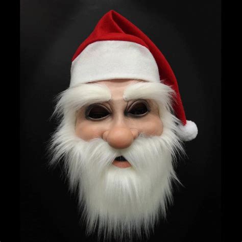 Santa Claus Cosplay Mask Adult Latex Christmas Costume Props Etsy