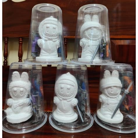 ตุ๊กตาระบายสีปูนพลาสเตอร์ลายลายบูบู้ จัดส่งคละลาย 45 Shopee Thailand