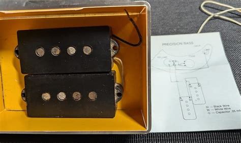 Fender P Bass Pickups 1986 Reverb