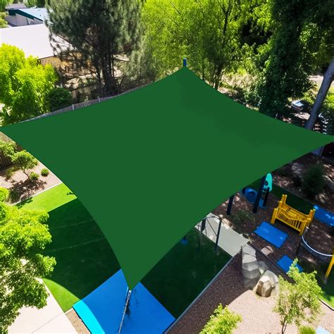 Artpuch 10 X13 Green Sun Shade Sails Canopy 185GSM Shade Sail UV