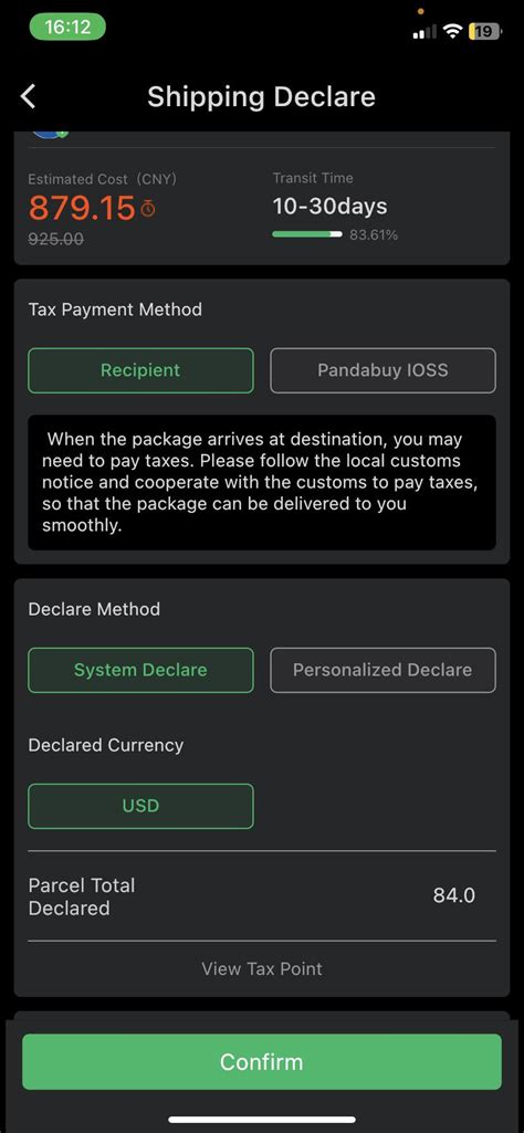 Guys I Need Y‘alls Help With Declaration Idk What To Do My Package Is 74kg To Germany Rpandabuy