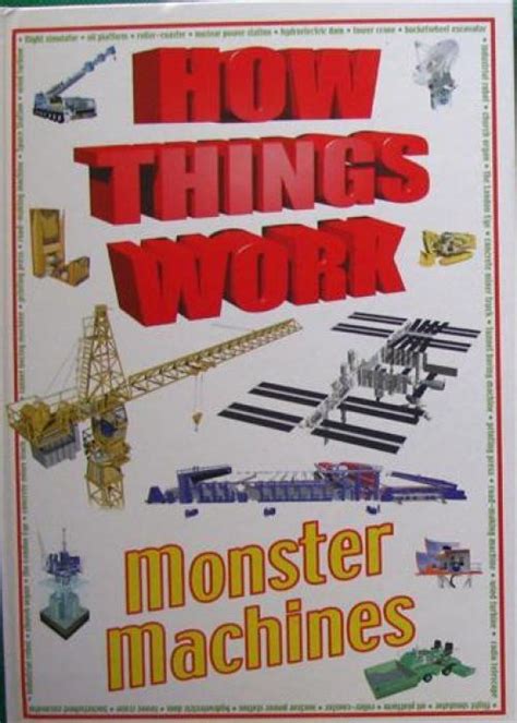 Monster Machines How Things Work By Alex Pang Hardcover Parragon Books