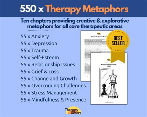 550 Therapy Metaphors Bundle Therapy Interventions Therapy Cheat Sheet