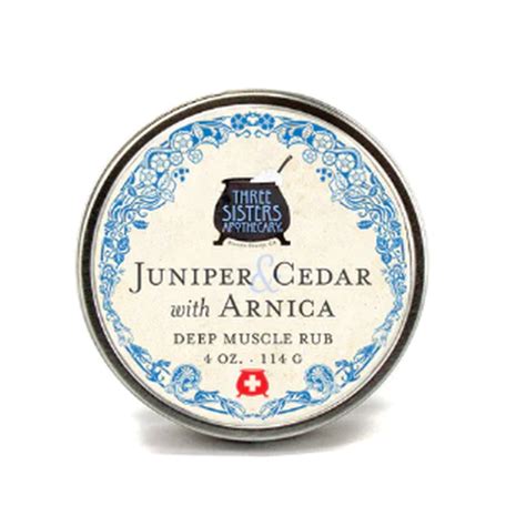 Juniper Cedar With Arnica Deep Muscle Rub