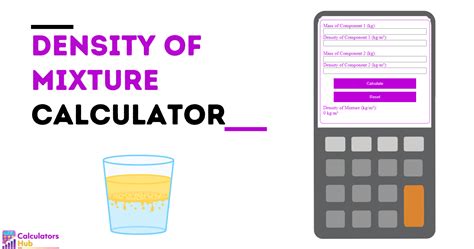 Density Of Mixture Calculator Online