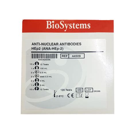 Anticuerpos Antinucleares Hep 2 Ana Hep 2 Con 120 Grupo Jafs