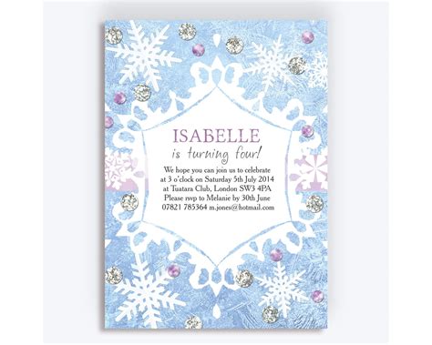 Winter Wonderland Invitation Templates Downloadable White Christmas