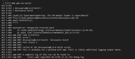 Build Error On Docusaurus · Issue 648 · Udecodeplate · Github