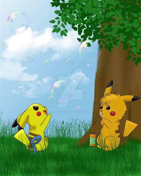 Pikachu And Shiny Pikachu V2 By Crystaltheluxio On Deviantart