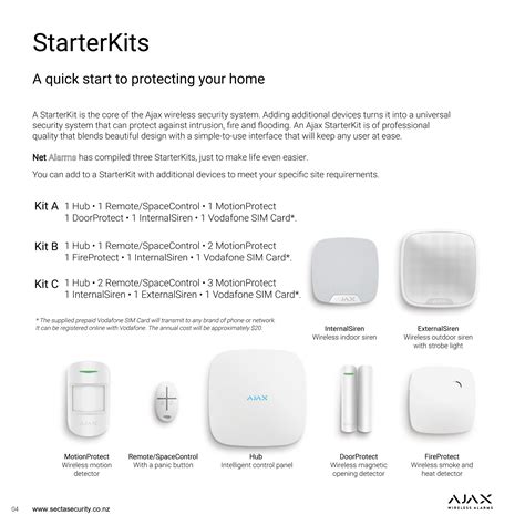 Ajax Wireless Alarm System Secta Nz Ltd