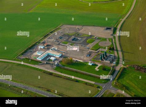 France Moselle Obergailbach Aerial View Of The GRTGaz Gas