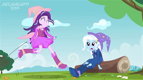 Starlight Shows Off Her Rope skills to Trixie EG by Metalhead97trx on DeviantArt