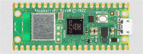 micropython pico w internal led test prutser