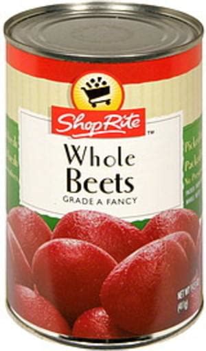 Shoprite Whole Beets 145 Oz Nutrition Information Innit