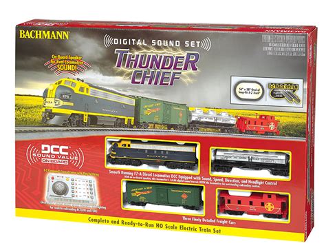 Bachmann 00826 Thunder Chief Train Set Dcc And Sound Ho Explore The