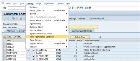 Sap 数据字典应用（一）sap 字典 Csdn博客