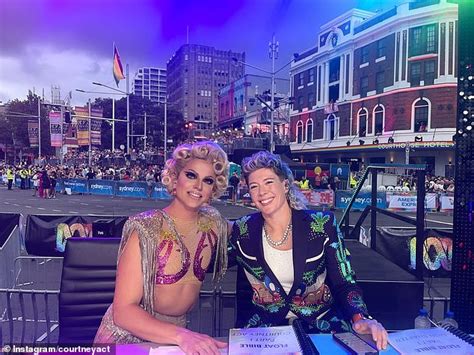 All The Celebrities Partying At The 2024 Mardi Gras As Courtney Act And