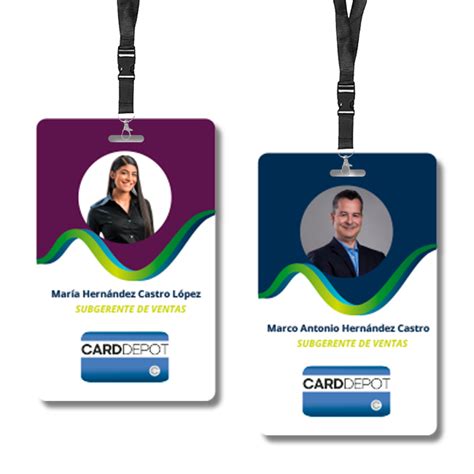 Gafete Personalizado Para Empresas Impresión En Pvc