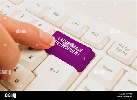 Inspiration Showing Sign Large Scale Development Business Idea Develop On An Extensive Basis