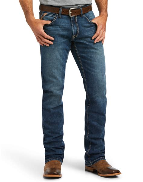 Ariat Mens M5 Straight Stretch Low Rise Straight Fit Straight Leg