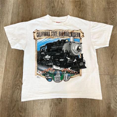 California State Railroad Museum Vintage Retro Souven… Gem