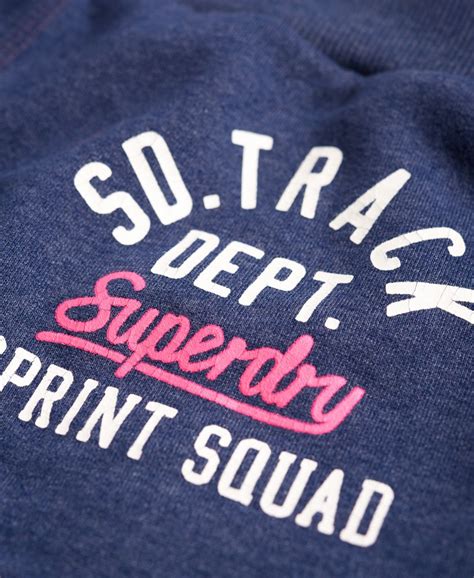 Womens Track And Field Shorts In Navy Superdry Uk