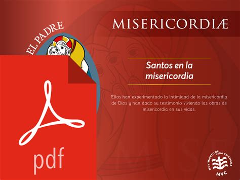 Misericordiae Santos En La Misericordia MVC