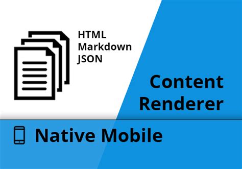 native content renderer