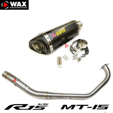 Jual Knalpot Akrapovic Import R15 R15v3 R15v4 Mt15 Xsr 155 Cbr150r