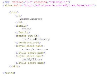 My Learnings On OAF ADF And SOA How To Apply The CSS In The ADF